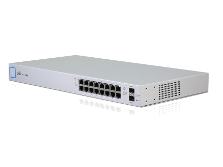 UniFi US-16-150W Switch PoE Gigabit 24V & 802.3AF/AT (16 Port) | CÔNG ...
